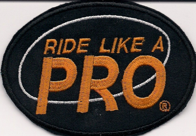 Ride Like A Pro Patch – motorman@ridelikeapro.com